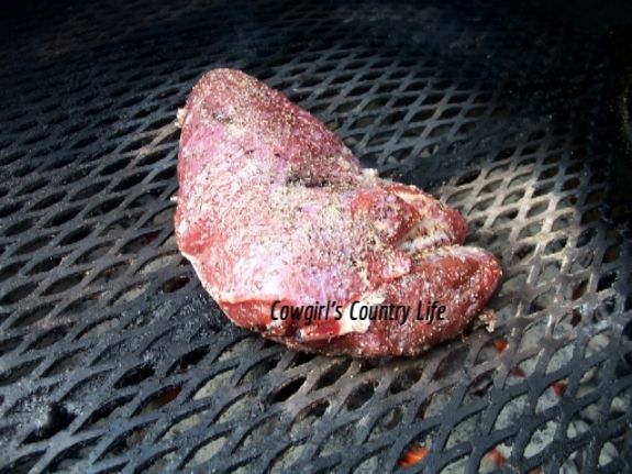 Cowgirl's Country Life: Venison Tri Tip